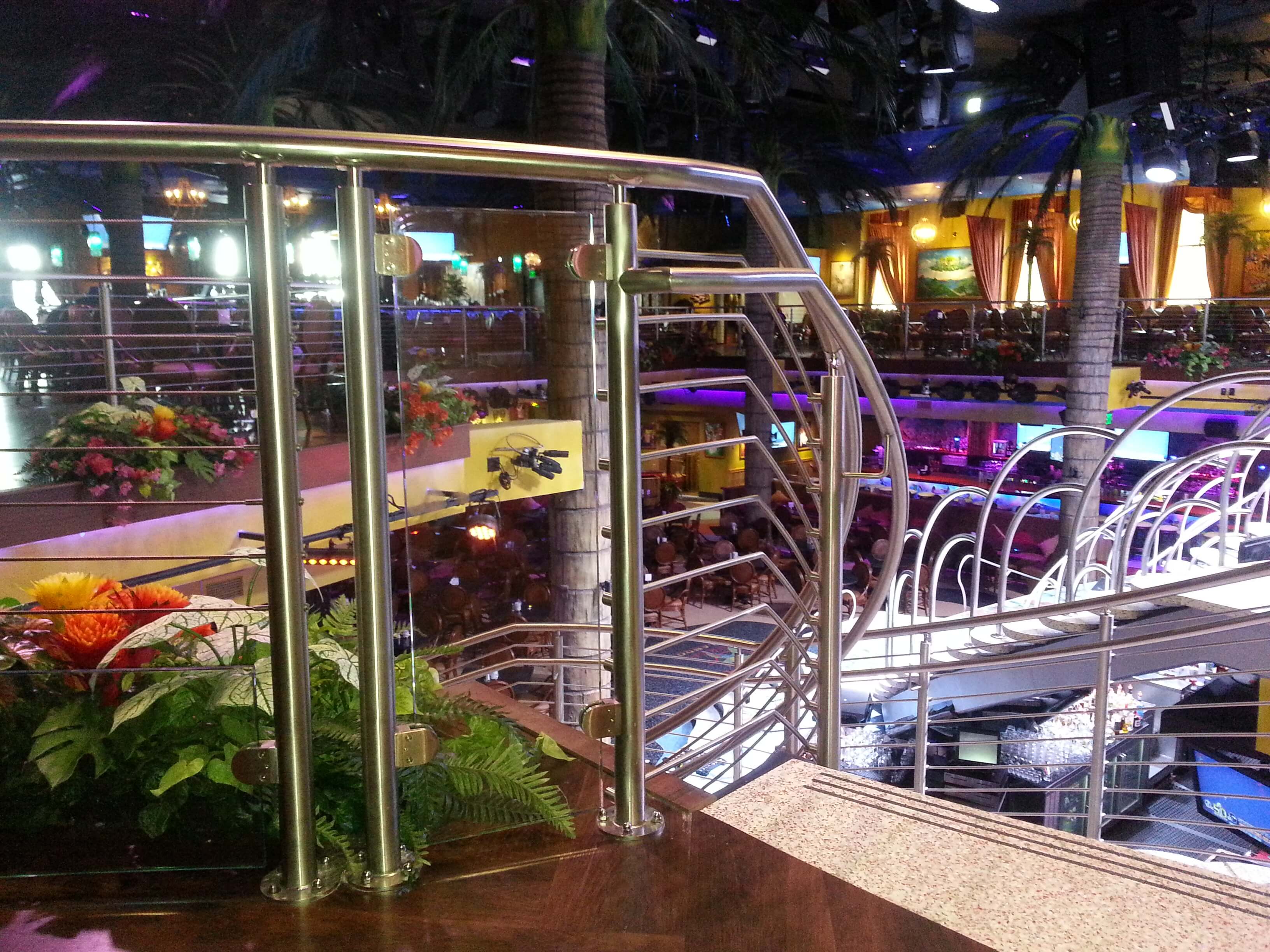 Mango’s Tropical Cafe – Stainless Steel Railing - Seco South