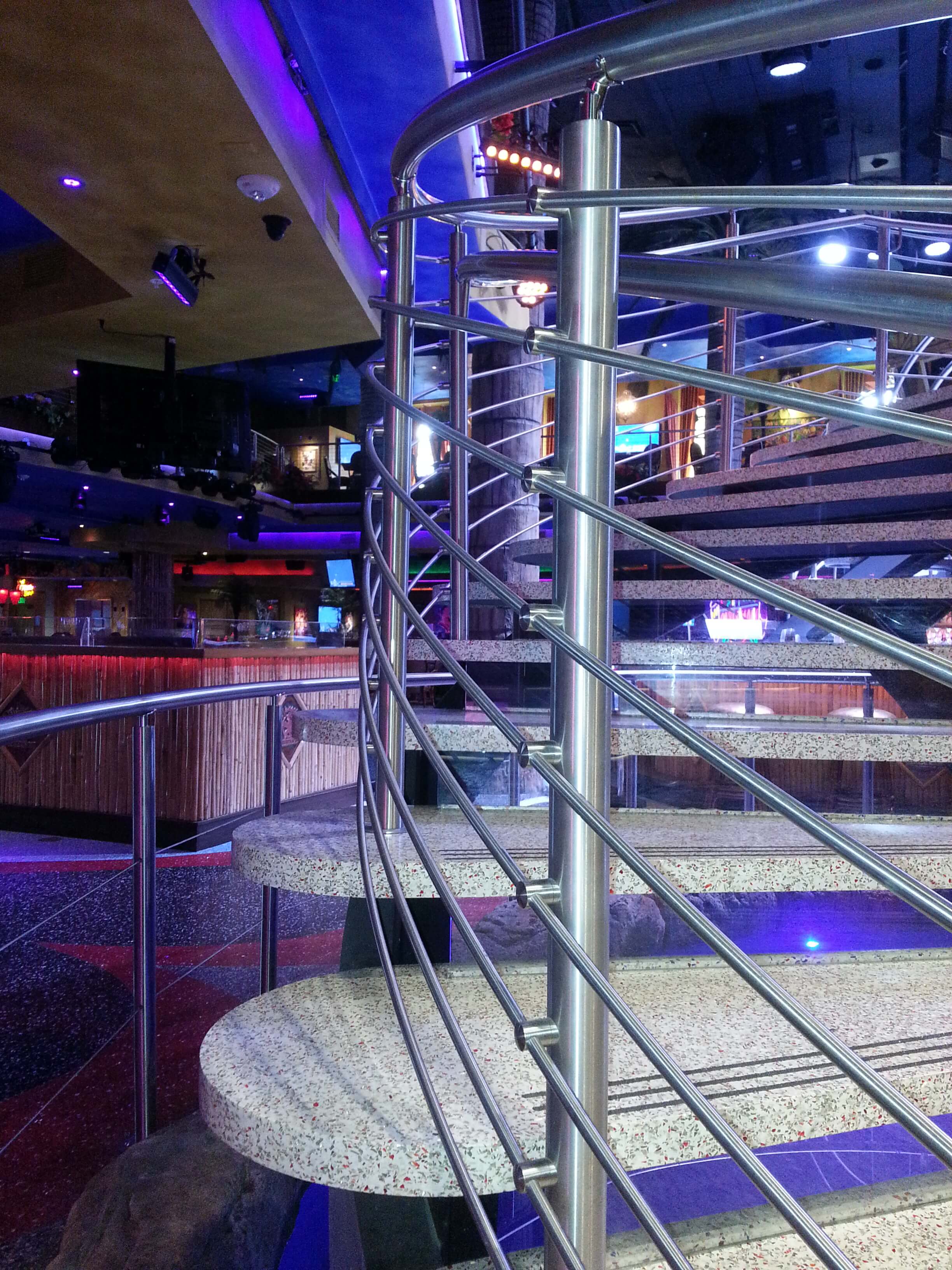 Mango’s Tropical Cafe – Stainless Steel Railing - Seco South